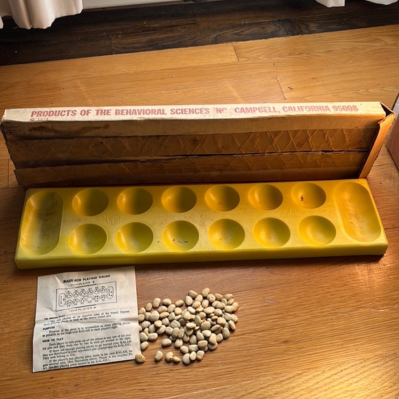 Toys | Vintage Kalah Mancala The African National Game | Poshmark